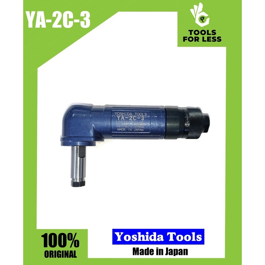 Yoshida Tools Pneumatic Roll Type Angle Grinder YA-2C-3 6 Made in Japan ...