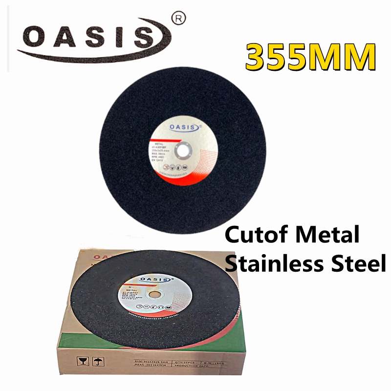 Cut Off Wheel 14" 355MM Heavy Duty Cutting Disc For Metal And Stainless ...