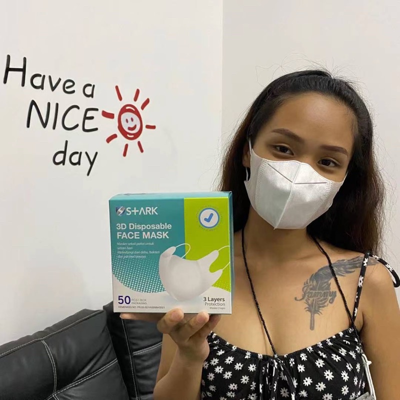 3D 50pcs ply Disposable Surgical Face Mask | Shopee Philippines