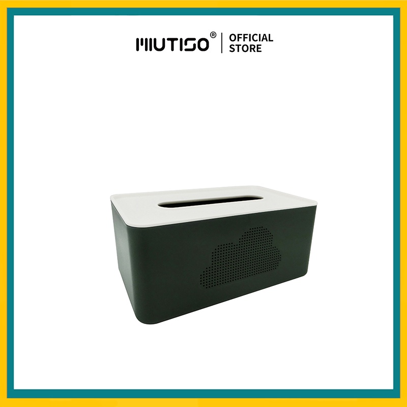 Miutiso Rectangular Tissue Box Facial Tissue Holder Napkin Dispenser ...
