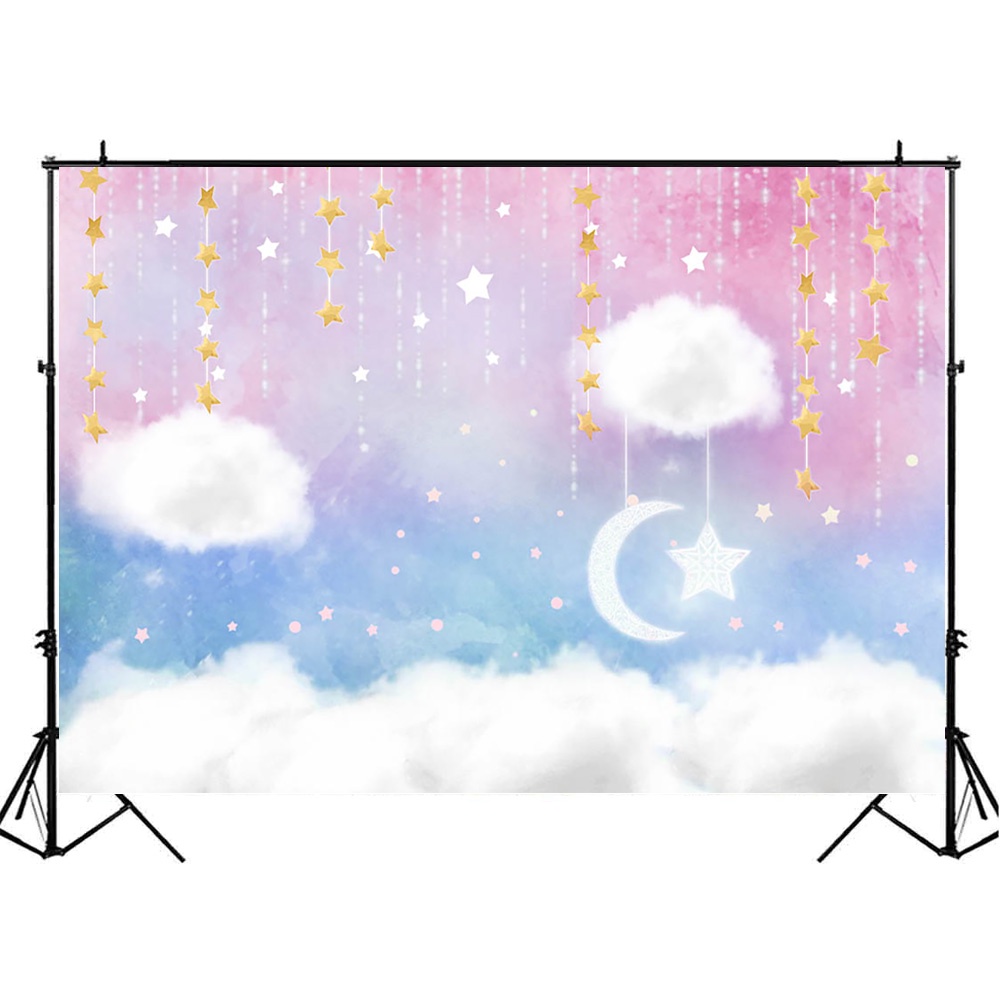 Twinkle Twinkle Little Star Backdrop Galaxy Starry Sky Photography ...
