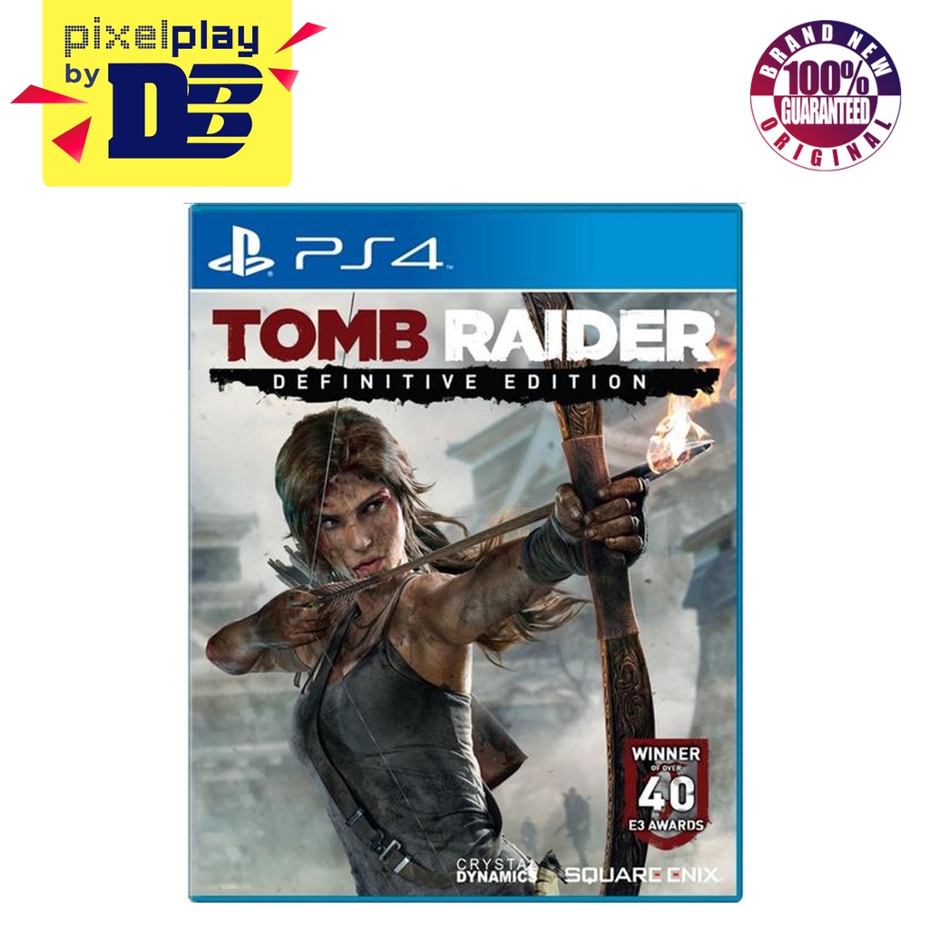 PlayStation 4 Tomb Raider Definitive Edition | Shopee Philippines