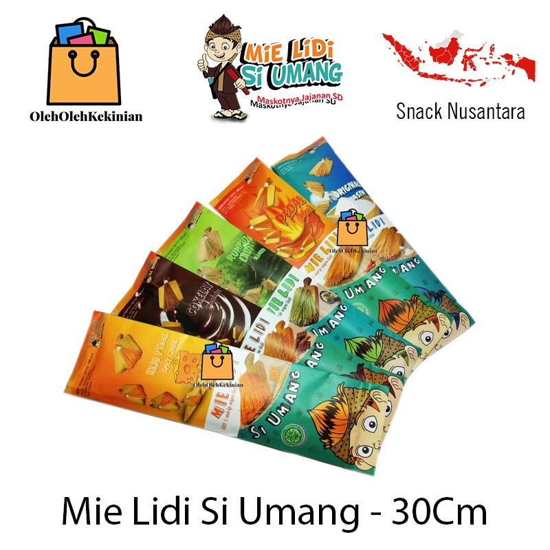 Si Umang Crispy Lidi Noodles 30 Cm - Net 130 G | Shopee Philippines
