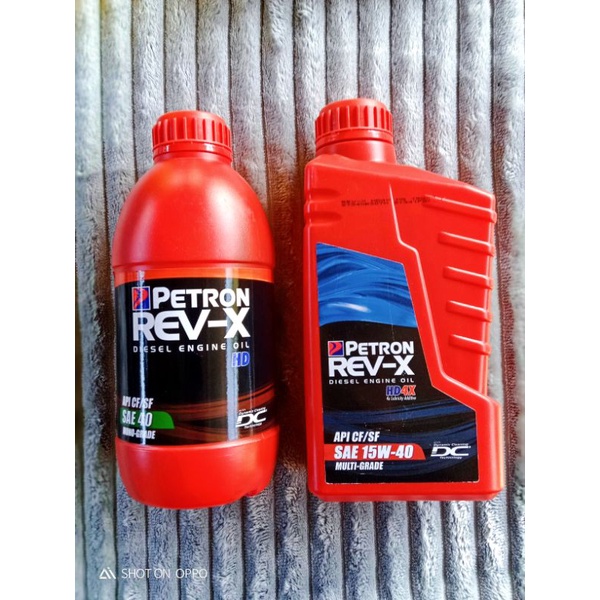 REV-X PETRON Diesel Engine oil (HD ) | Shopee Philippines