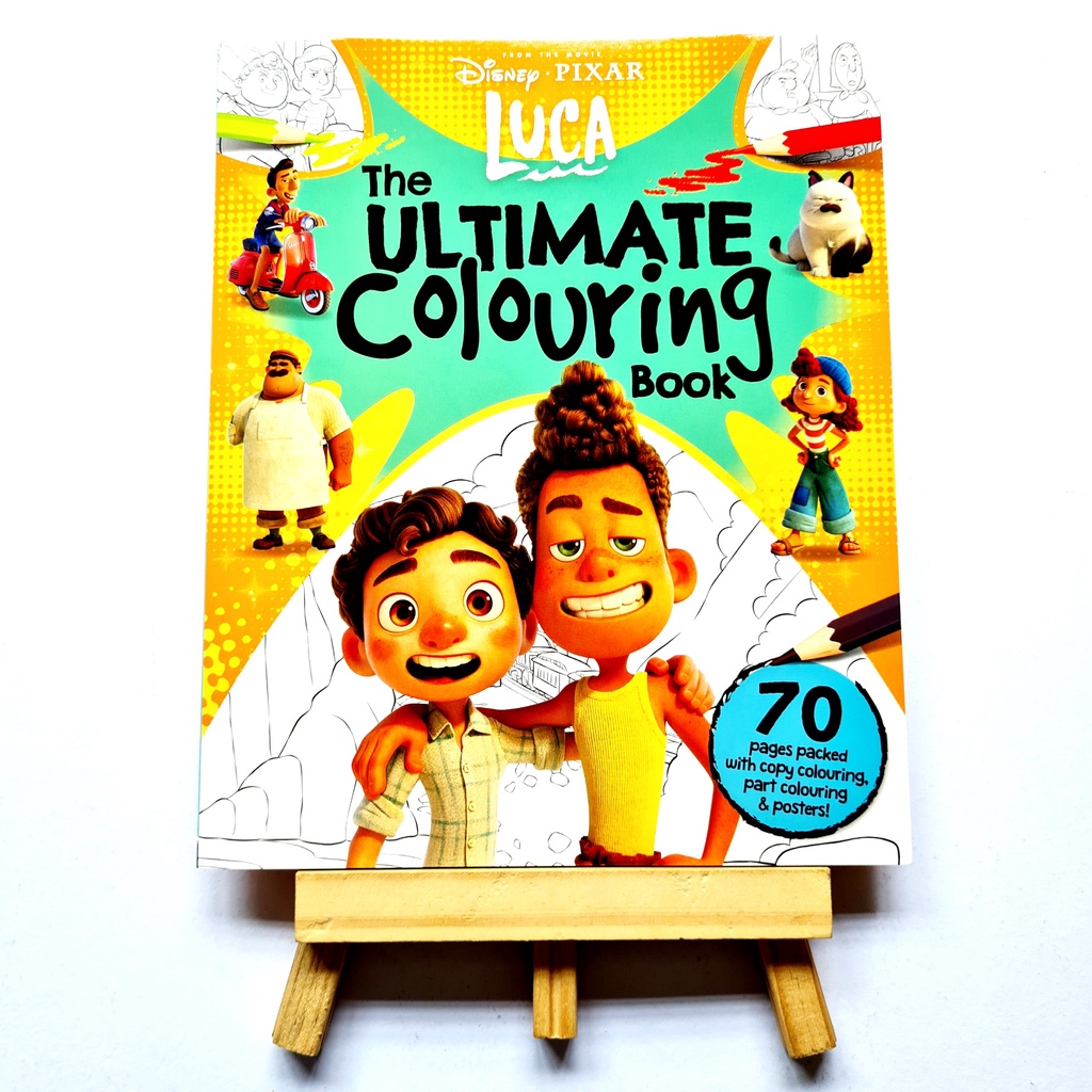 Disney Pixar Luca - The Ultimate Colouring Book | Shopee Philippines