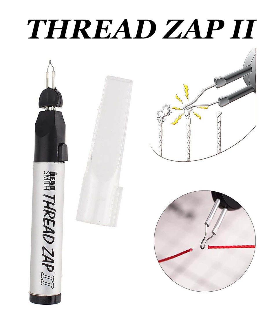The Beadsmith Thread Zap II, Thread Burner, 5.25 inches, Push Button ...