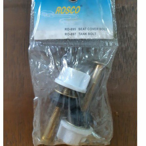 Tank Bolt Rosco 2 pcs set Authentic Watercloset Toilet Tank Bolts Water ...