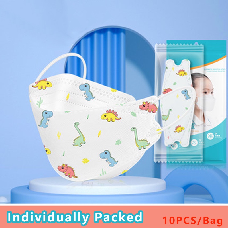 Individually Packed Face Mask KF94 For Kids/Adult 10 pcs/Pack Molidan ...