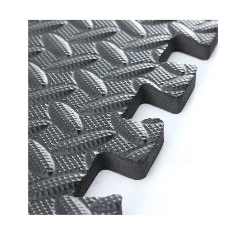 24x24 inch mat heavy duty interlocking floor matting gym rubber tile ...