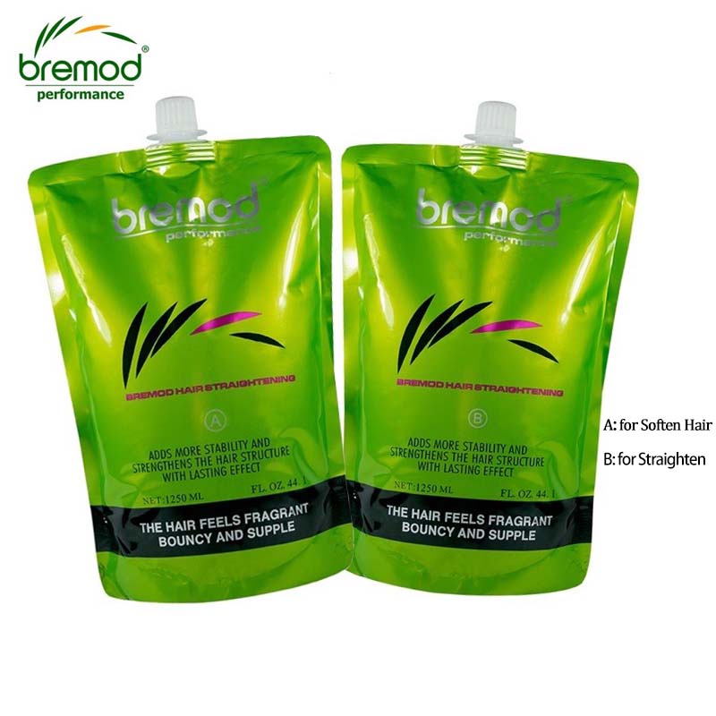Bremod Hair Rebonding Set A+B 1250ml Milk & Classic Hair Rich Protein ...