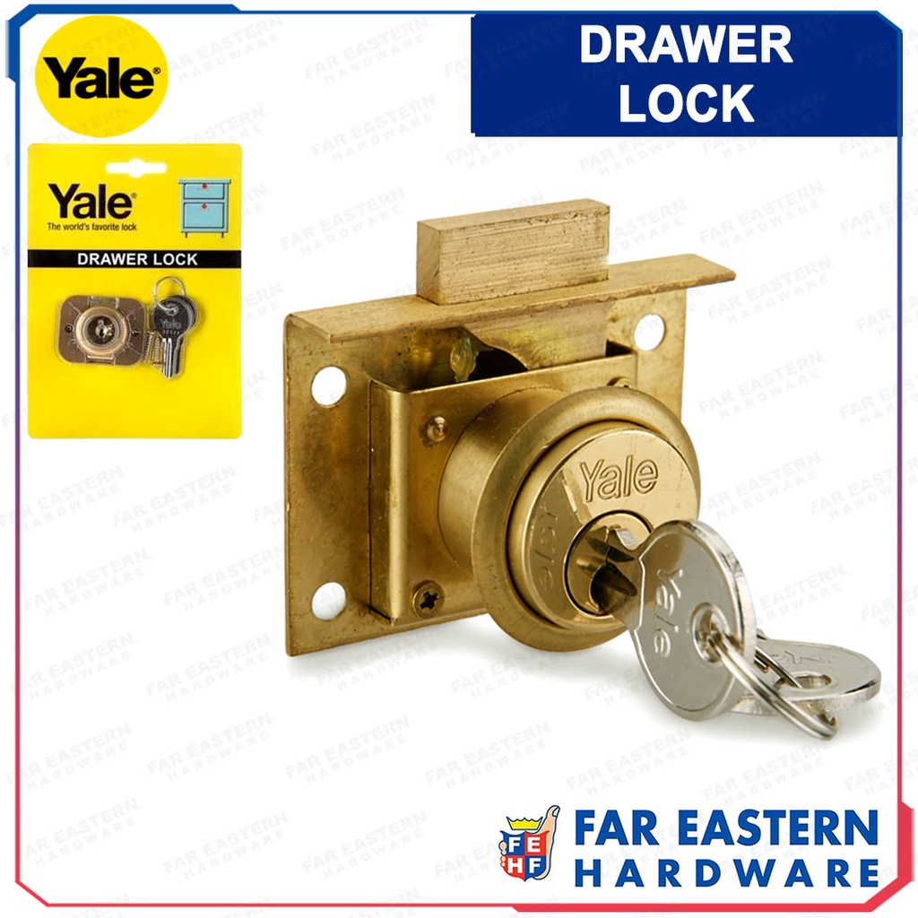 YALE Drawer Lock Light Duty | Heavy Duty | Shopee Philippines