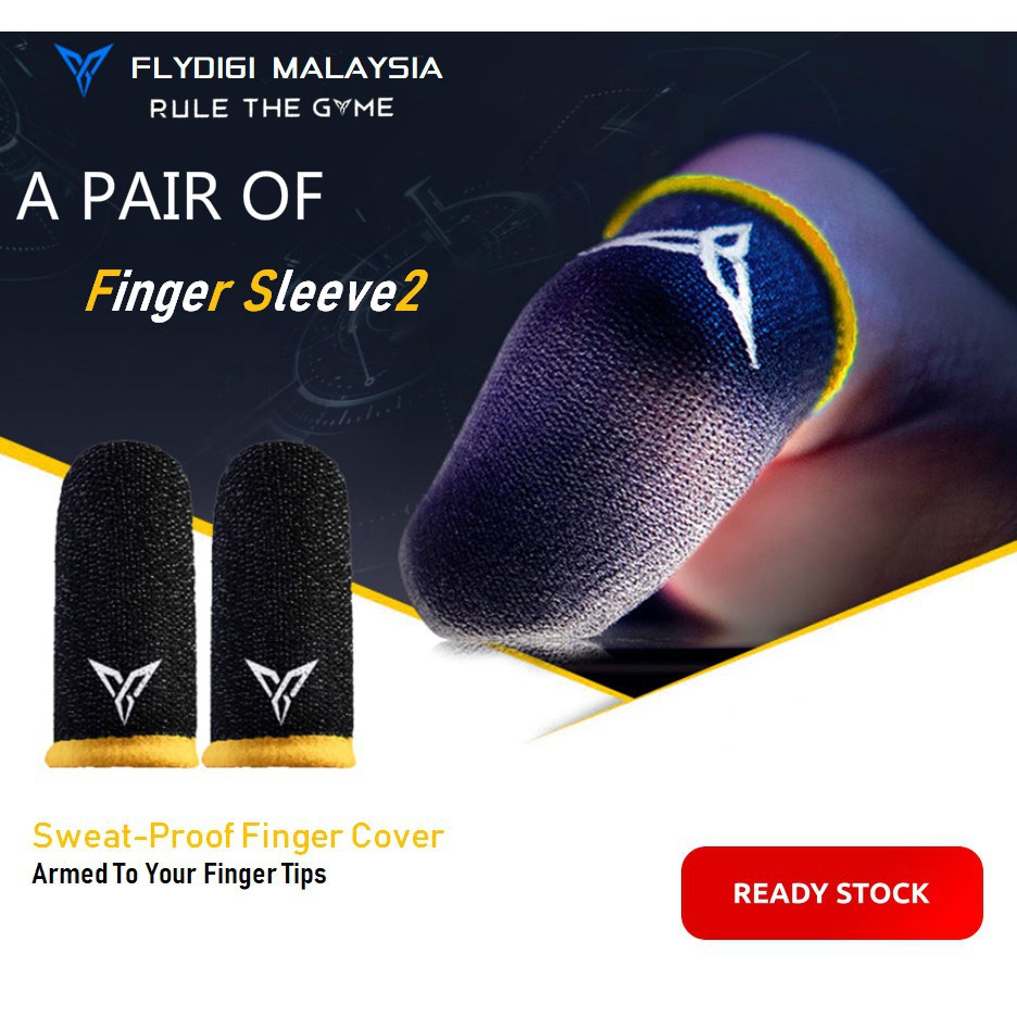 Flydigi Finger Sleeve 2 Bee Mobile Game Finger Cover Sweat-Proof Sleeve ...