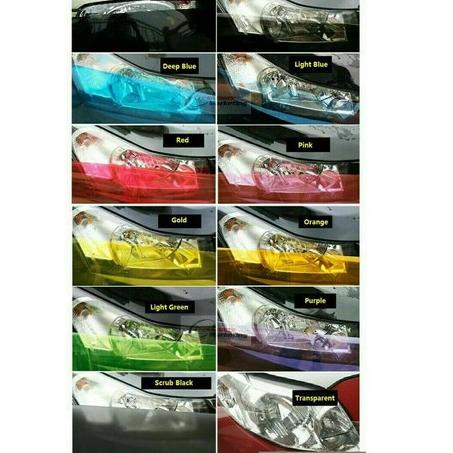 Sticker New!! Smoke Hybrid Glossy Car Motorcycle Mika Headlight ...