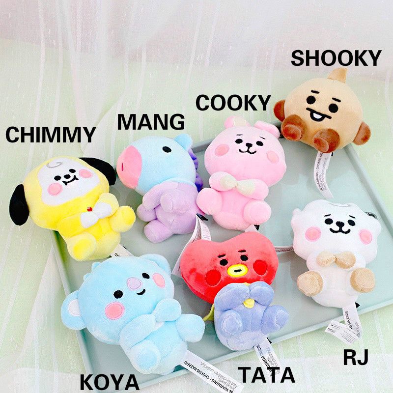 Kpop BTS BT21 Stuff Toy 20cm Animal Plush Doll for Kids Birthday Gift ...