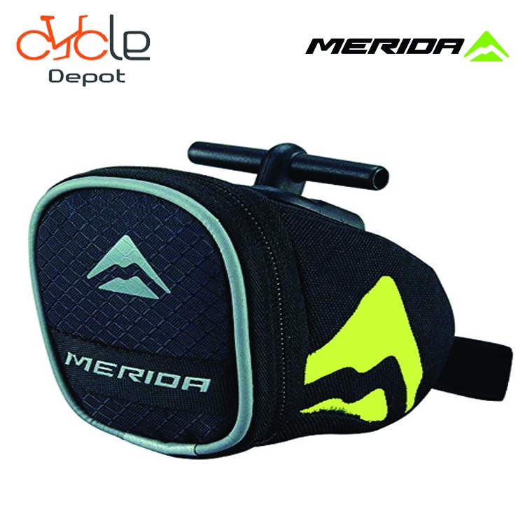 Merida Rack Pack Saddle Bag Black / Green | Shopee Philippines