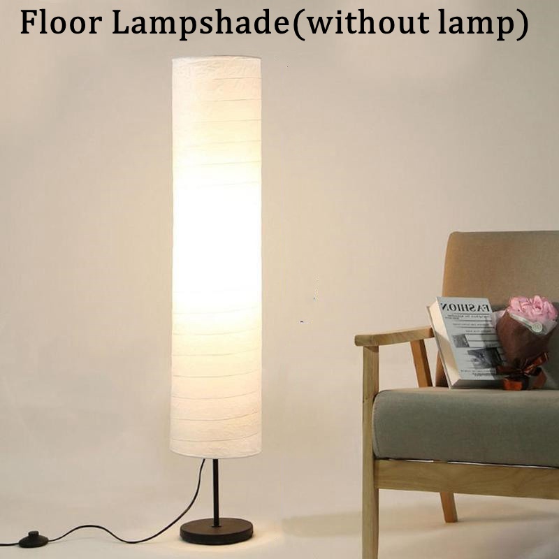 (Just The Lampshade Cover)Lamp Shade Drum Lampshade Nordic White Light ...