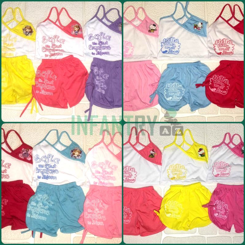 Hello Kitty & Sofia Bloomy Terno 1m-9mos Petite BABY & KIDS OOTD ...