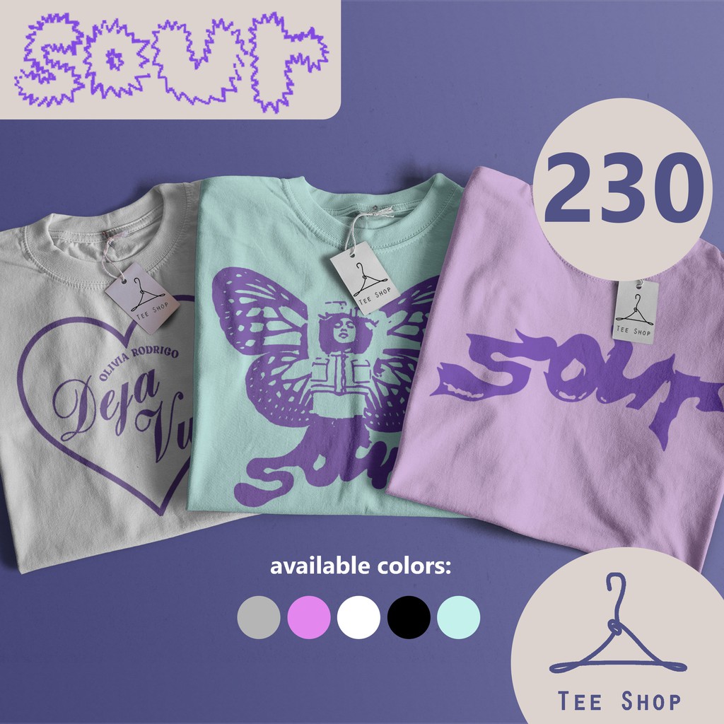 Olivia Rodrigo Sour Shirt Collection #3 | Shopee Philippines