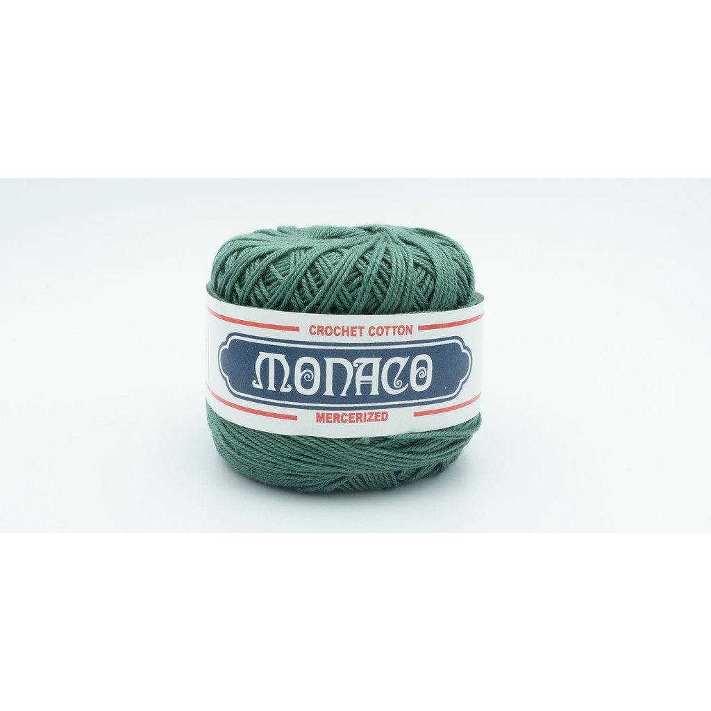 3 Ply Monaco Crochet Thread (Part 1 Shades of Green and Brown) | Shopee ...