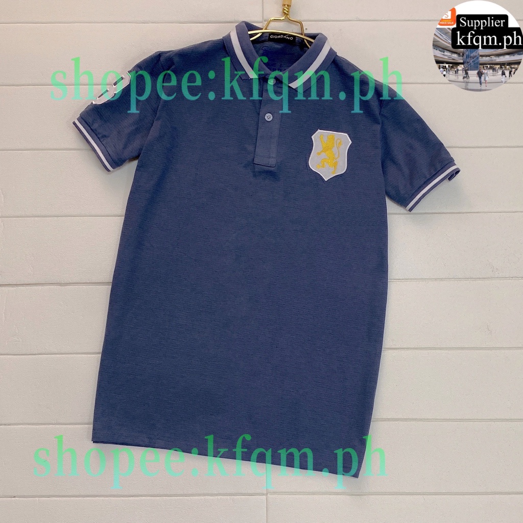 Men polo shirt fashion casual plain color style cotton 14colors / SJGD ...