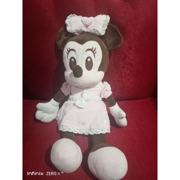 Minnie Mouse Light Pink Stuffed Toy | Shopee Philippines