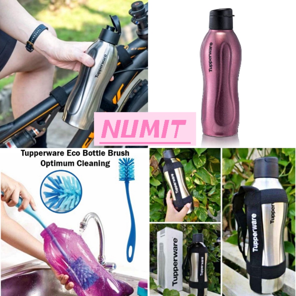 7Jenis: Tupperware Thermal Potbelly Flask 1L / Stainless Steel Flip Top ...