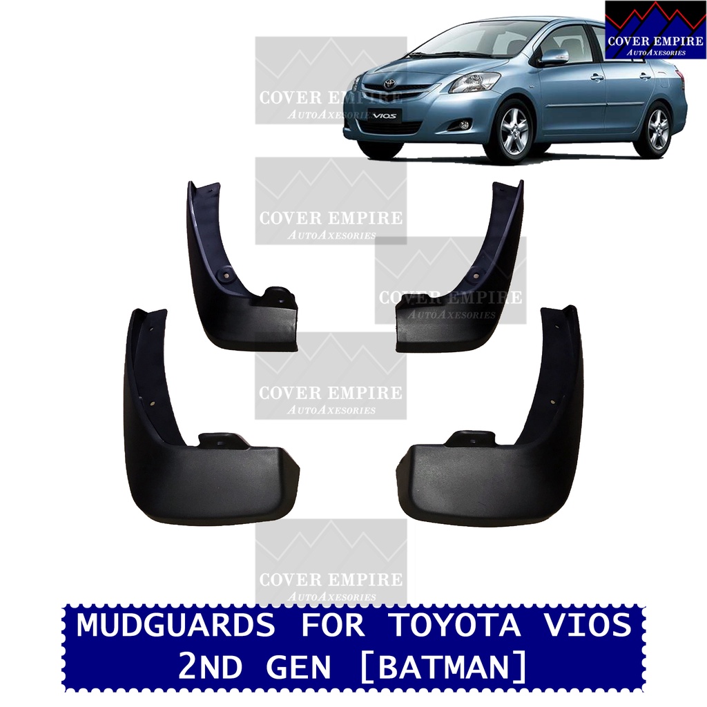 Mudguard Toyota Vios 2008 2009 2010 2011 2012 2013 2nd Gen Mud Guards ...