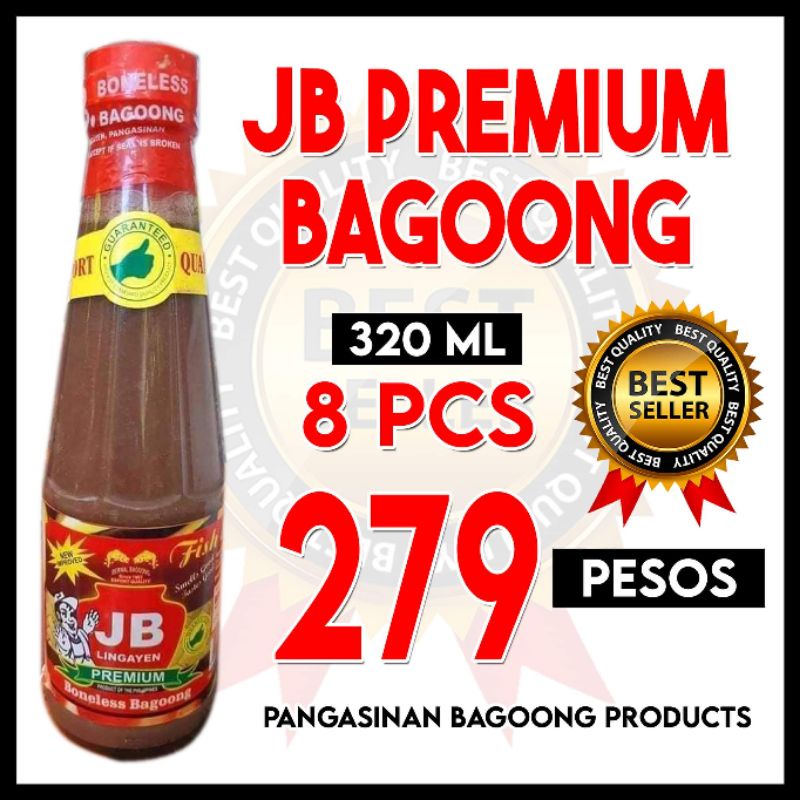 Boneless Bagoong Pure ISDA Original Pangasinan 8PCs | Shopee Philippines