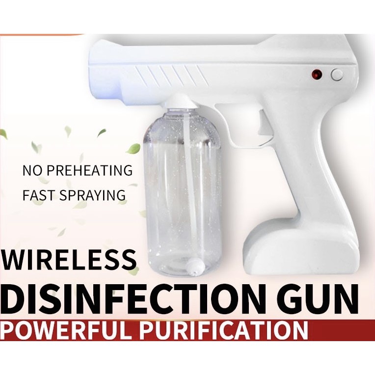 Smilee NM015 Disinfectant Spray Gun Wireless Atomization Disinfection ...
