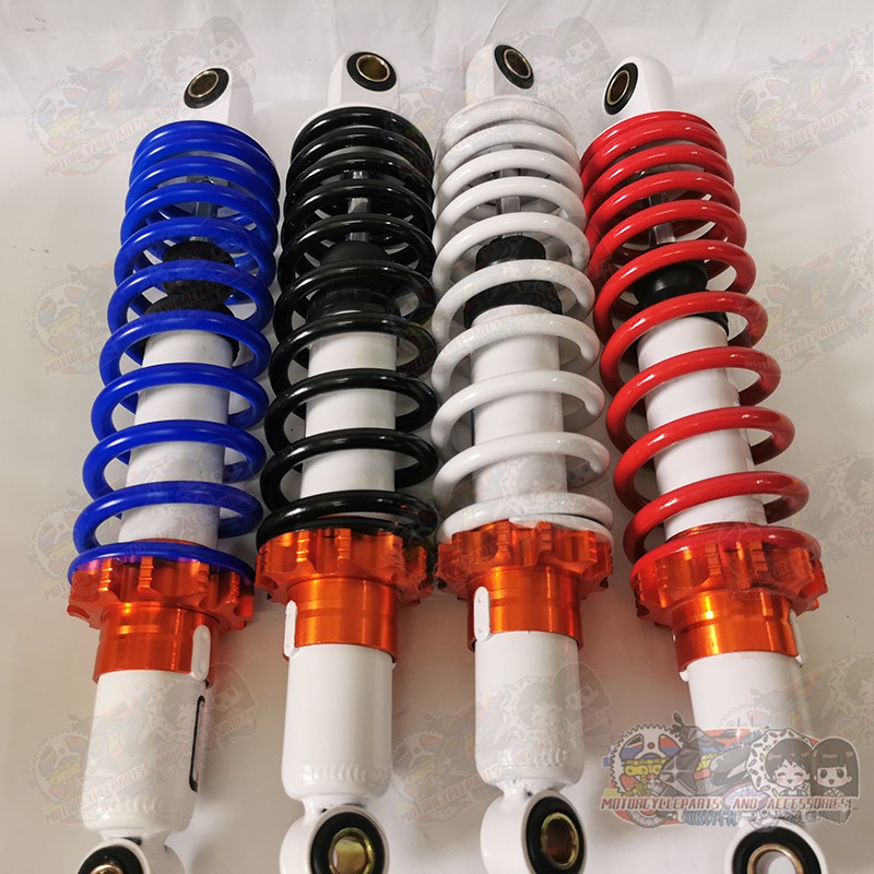 LJ Motorcycle Rear Shock 310mm Xrm, Wave, Smash, Raider j 110(2 pcs ...