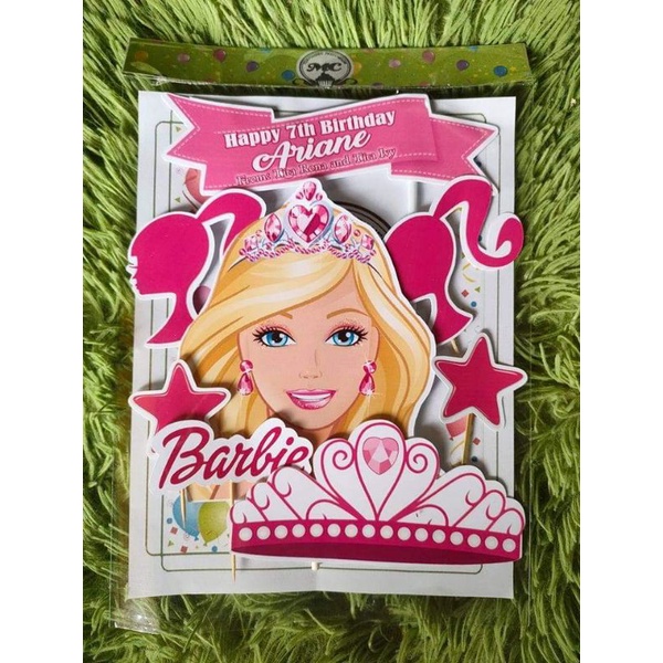 barbie theme cake topper | Shopee Philippines