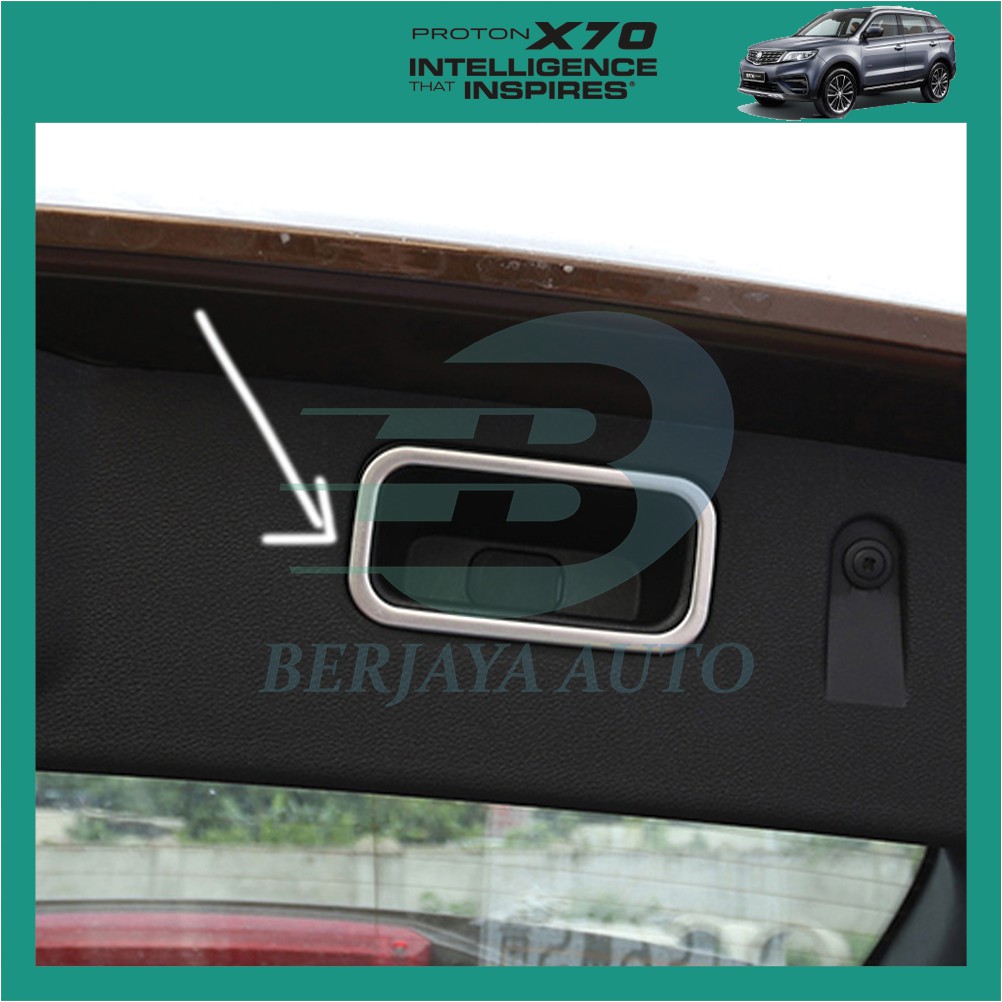 Proton X70 (2018-2021) Back Holder Cover Silver Bonet Trim Successful ...