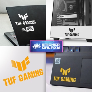 Tuf Gaming NEW LOGO waterproof sticker vinyl decal for pc case, laptop ...