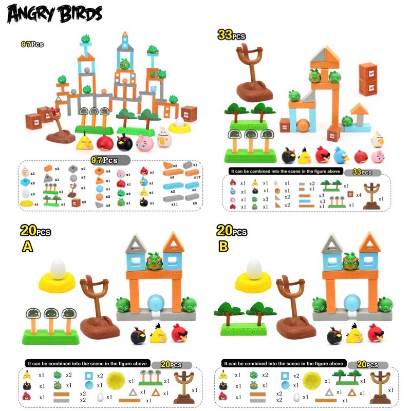 Real-life Angry Bird Building Blocks Set For Kids' Creative And ...