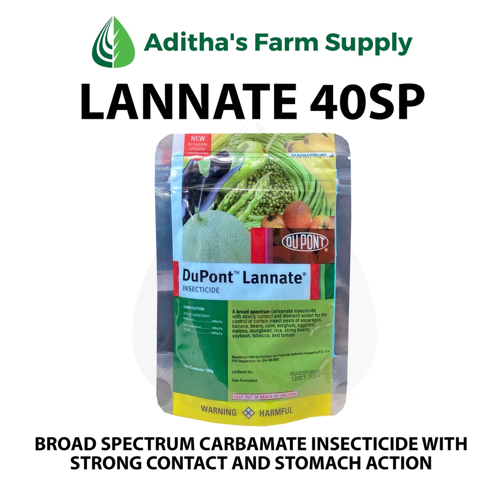 DuPont Lannate 40SP (Broad Spectrum Carbamate Insecticide) 25 grams ...