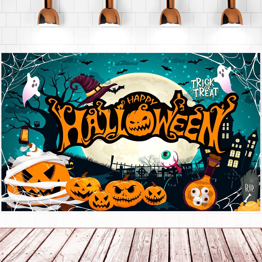Happy Halloween Backdrop, Photo Backdrop, Backdrops for Photography ...