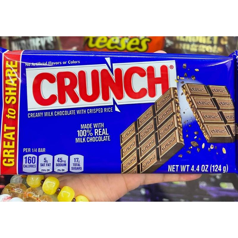Crunch Giant Creamy Milk Chocolate 124g | Shopee Philippines