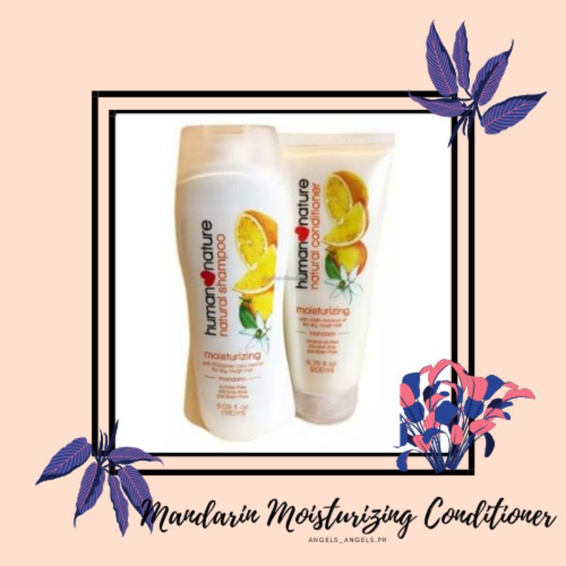 Human Nature - Mandarin Moisturizing Conditioner (CURLY GIRL METHOD ...