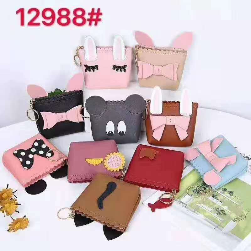 Little coin purse/small wallet,one zip,many cute design | Shopee ...