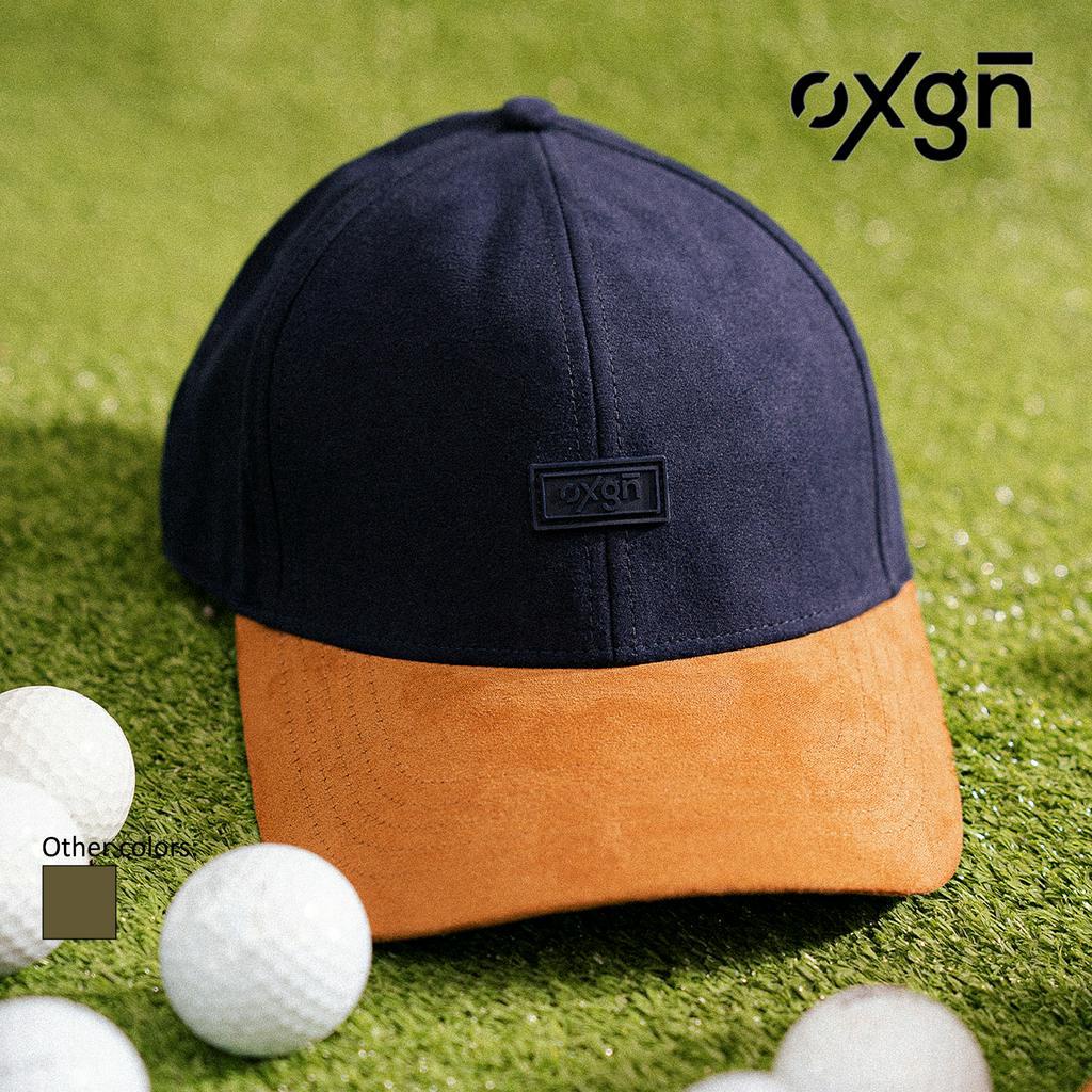 OXGN Premium Threads Curved Cap With Contrast Suede Visor For Men And ...