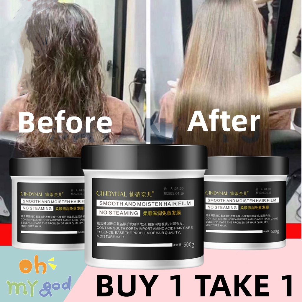 CINDYNAL Hair conditioner Moisturizing Smooth Non Steaming Hair Mask ...