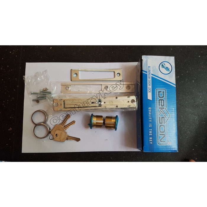 Dekkson 8128 Dekson Swing Lock Long Short Tongue Aluminum Door | Shopee ...