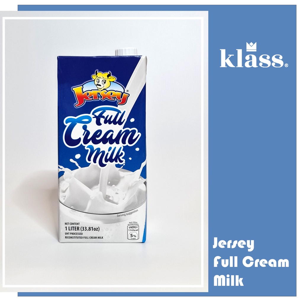 Jersey Full Cream Milk 1L | Shopee Philippines