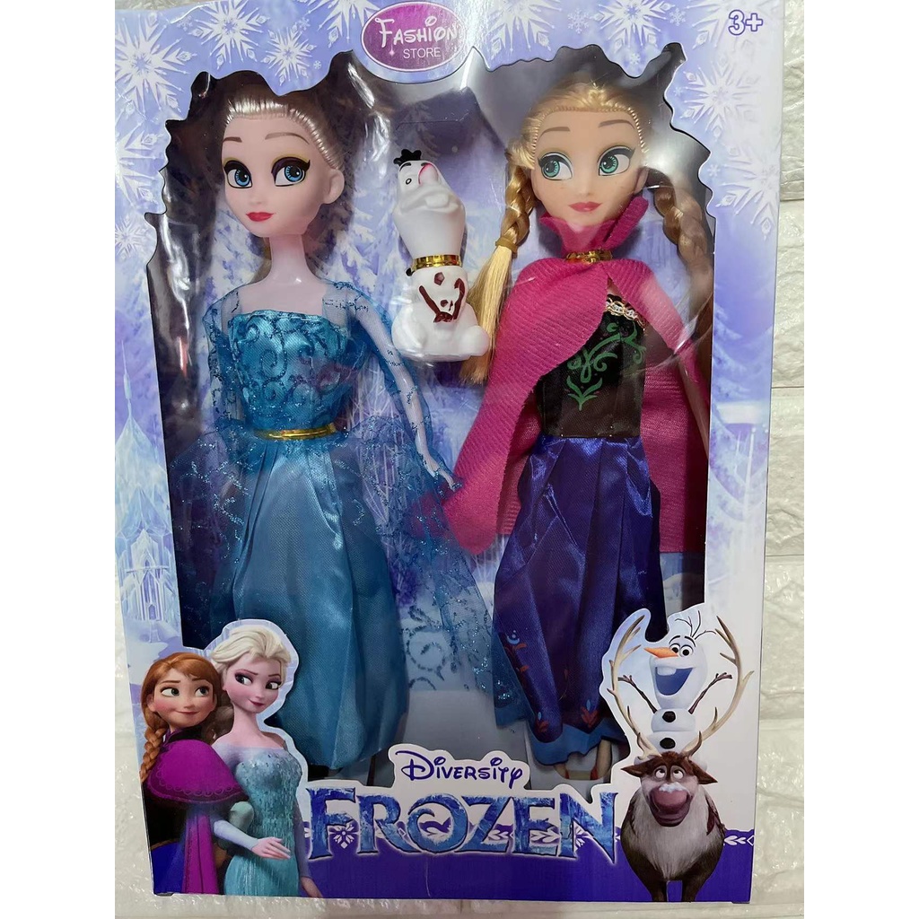 J&J SHOP 2 IN I FROZEN RUBBER (ANNA&ELSA) | Shopee Philippines