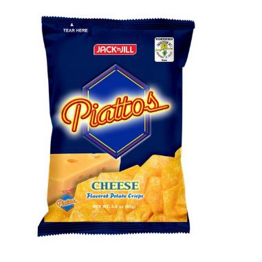 Piattos Cheese Flavored Potato Crisps 85g | Shopee Philippines