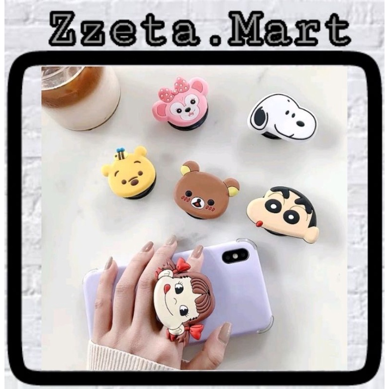 Pop socket character 3D/Pop socket hp character | Shopee Philippines