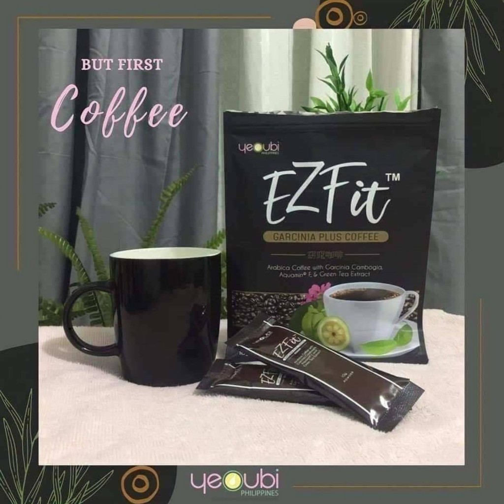 EZfit Coffee With Glutathione, Garcinia & Collagen ( Buy 5 pouchesTake ...