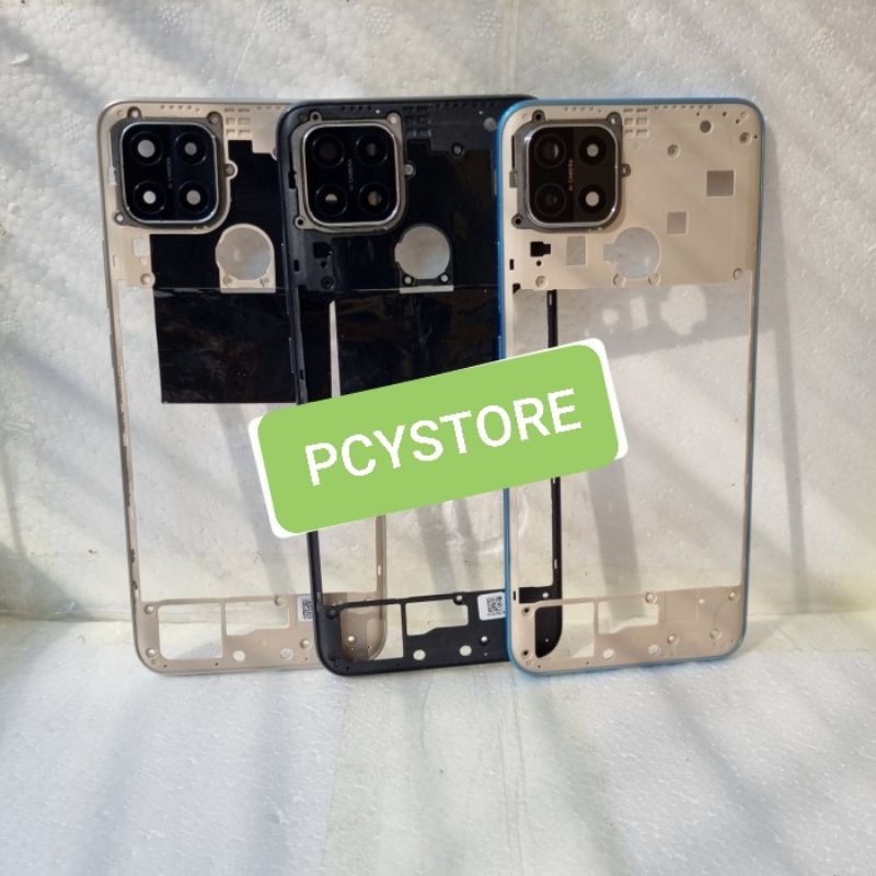 Middle Bone Bezel - OPPO A15 Middle Frame Engine Cover Frame | A15S ...