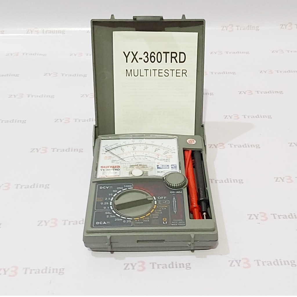 Sunwa Analog Multitester YX-360TRD | Shopee Philippines