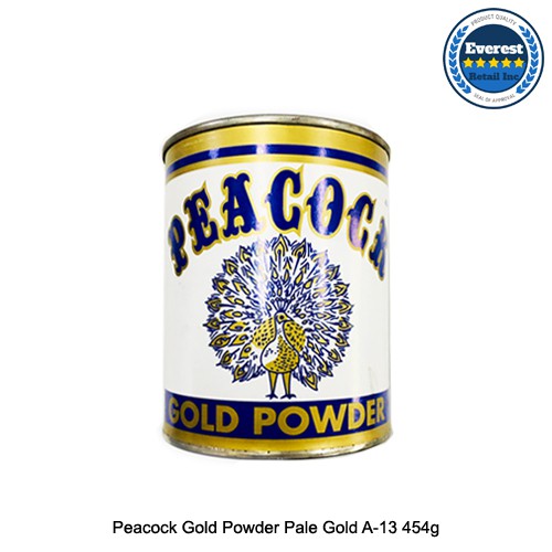 Peacock Gold Powder Pale Gold A-13 454g | Shopee Philippines